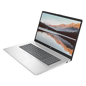 HP Newest 17.3" HD+ Essential Laptop Computer, AMD Ryzen 3 7320U(Beat i3-1215U), 8GB LPDDR5 RAM, 512GB PCIe SSD, Long Battery Life, Numeric Keypad, WiFi, Camera, Fast Charge, Win 11,w/CUE Accessories
