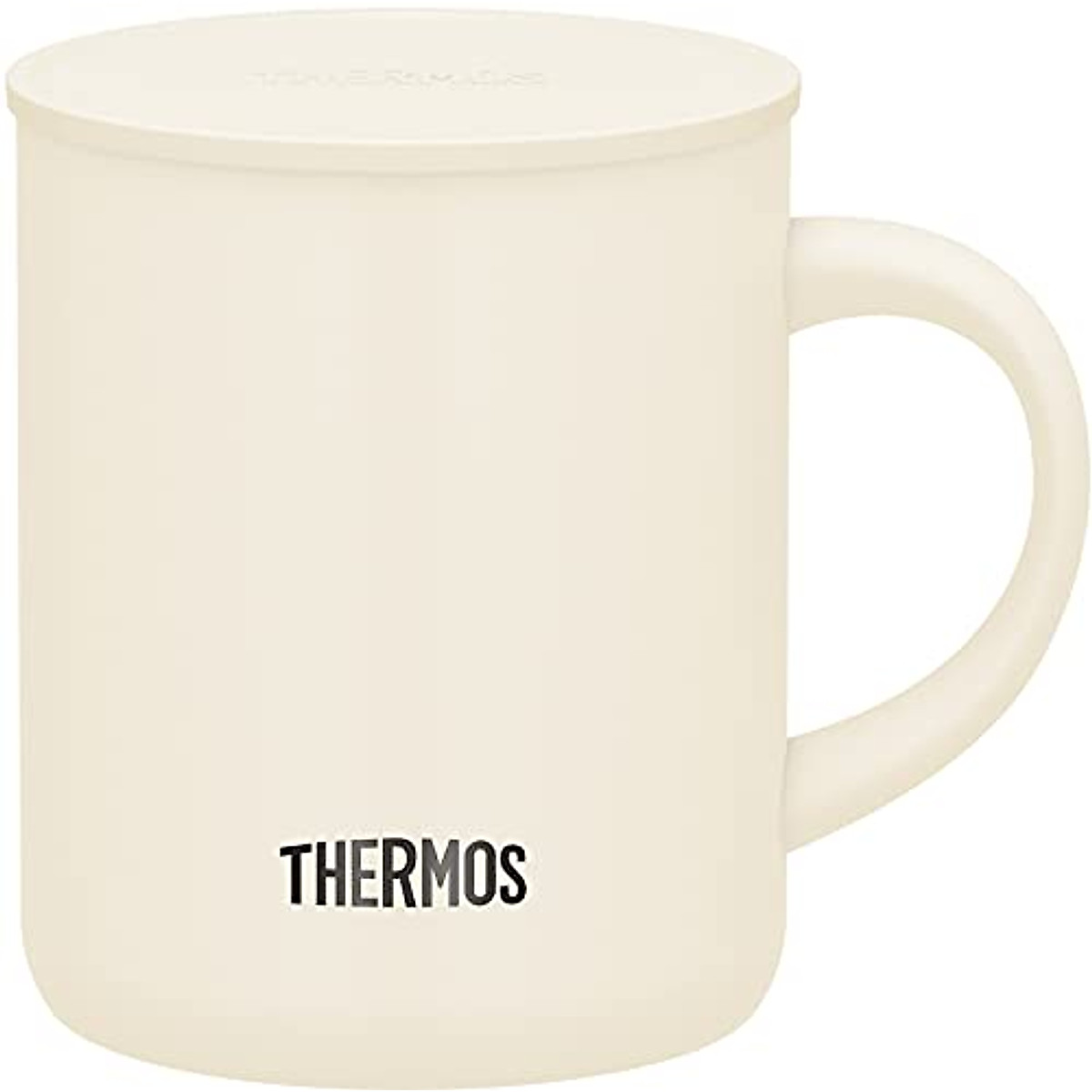 Thermos JDG-451C MWH Vacuum Insulated Mug, 15.2 fl oz (450 ml), Milk White