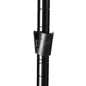 Displays By Jack 4 Tier Wire Shelving Unit Storage Rack, Metal Heavy Duty Utility Organizers, Organization Units for Products Plant Pantry, Garage, Durable Shelf Stand, Black, 14" W x 30" L X 48" H