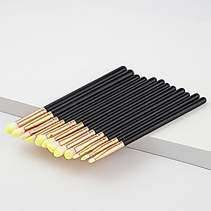 Boar Nylon Hair Brush Makeup Eyebrow Tools Kits Brush 12Pcs Cosmetic Eyeshadow Brush Sets Brush Small Brush
