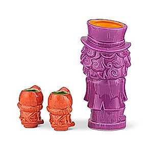 Geeki Tikis Willy Wonka And The Chocolate Factory Mug Set | Ceramic Tiki Cups