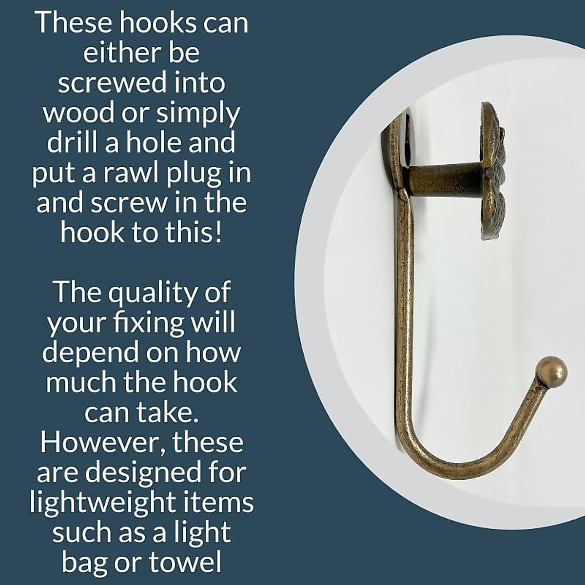 Knobs By Blossom Vintage Antique Brass Iron Wall Hooks Tie Backs Bronze Handmade Metal Animal Hook (16. Squirrel), TFVSAH