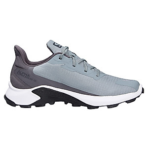 Salomon ALPHACROSS 3 Trail Running Shoes for Men, Trooper/White/Magnet, 10.5