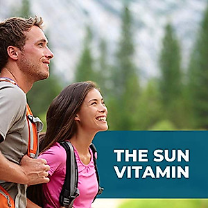 Vitamin D3 + K2 | 5000 IU of D3 (as cholecalciferol) for Optimal Calcium Absorption | 100 mcg of K2 (as menaquinone-7) for Circulatory Health | Supports Bone & Immune Health | 60 Vegetarian Capsules