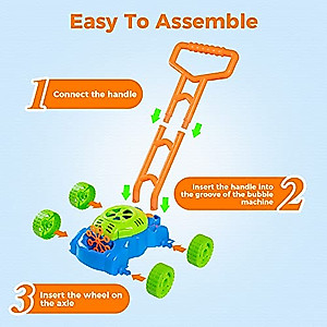 Bubble Makers Music Bubble Machine Funny Bubble Car Toy with Wheels, Birthday Gift for Children for Games Party Outdoor Activity
