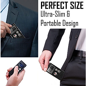 2 Packs Paranormal Ghost Hunting Equipment Digital EVP Voice Activated Recorder USB