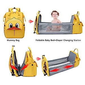 Multifunction babybag with Diaper Changing Station (Blue)