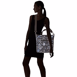 Sakroots Womens Eco-twill Berkeley Convertible Tote in REPREVE Eco Twill, Midnight Seascape, One Size US