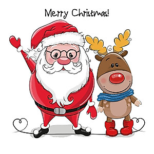 Christmas Iron on Patches Santa Claus Elk Iron on Stickers Decals Washable Heat Transfer Appliques for Jacket Jeans Clothing Decorations clothes Accessories DIY Crafts Party Favors Decors 3 sheets