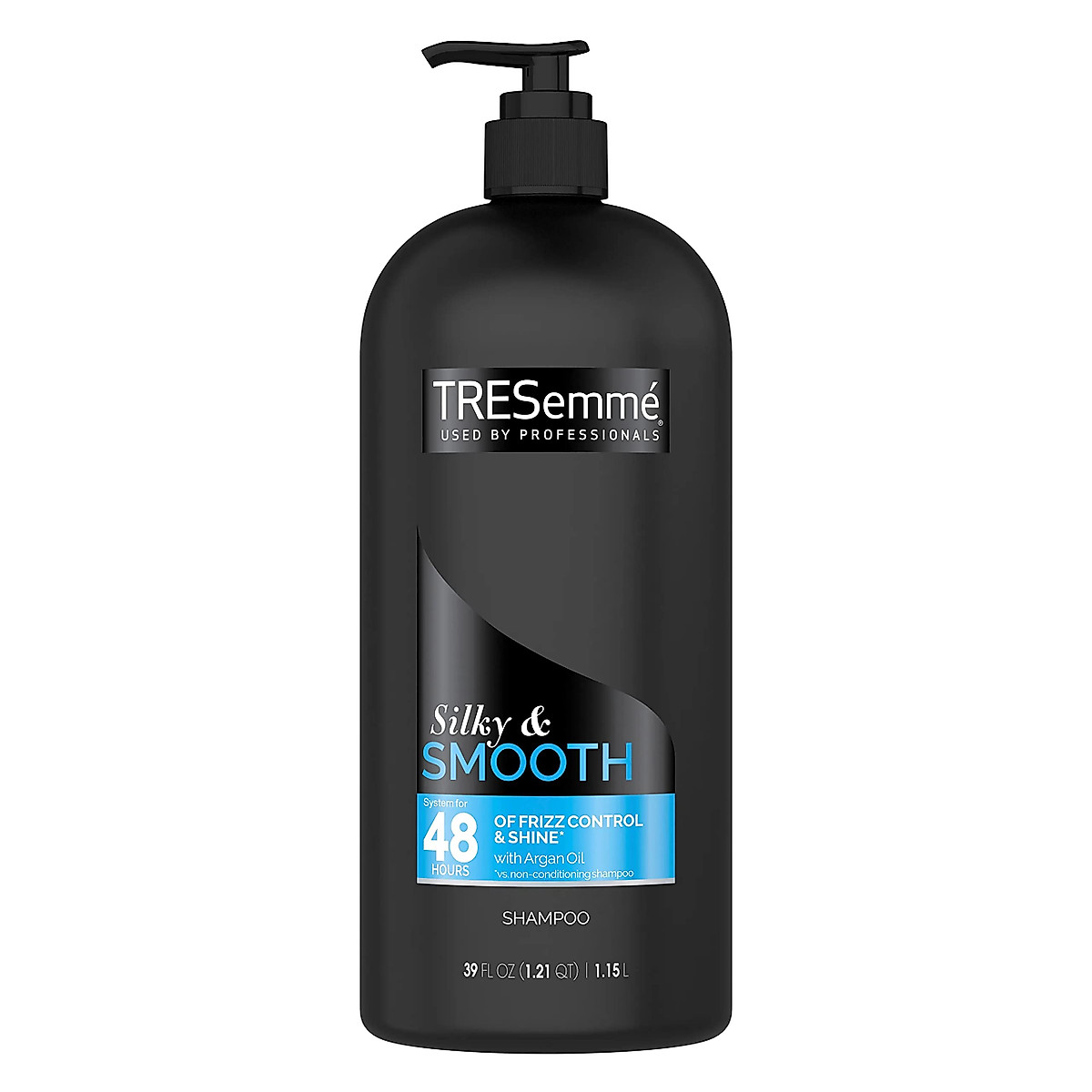 TRESemmé Smooth and Silky Shampoo with Pump, 39 oz