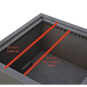 Blue Sky Outdoor Living 22" Square Peak Patio Smokeless Fire Pit, Firewood and/or Wood Pellet Burning