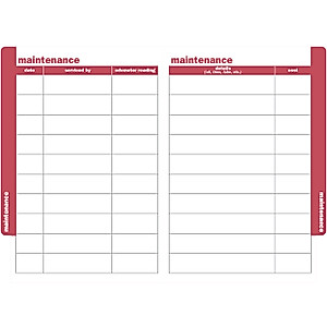 Auto Log Book (Mileage, Maintenance, and Expense Tracker)