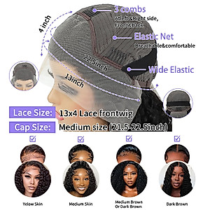 CIUSUM Body Wave Lace Front Wigs Human Hair Pre Plucked 13x4 Frontal Wigs Human Hair Wigs for Women 180% Density Transparent HD Lace Front Wigs Human Hair Pre Plucked with Baby Hair 20 Inch