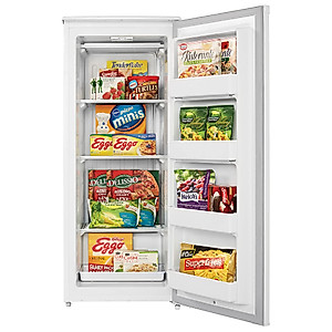 Danby Designer Energy Star 8.5-Cubic Feet Upright Freezer in White, DUFM085A4WDD