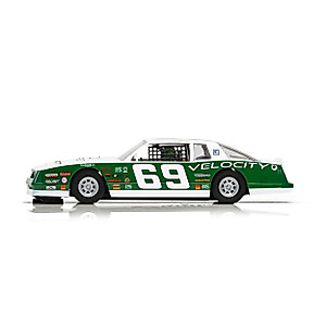 Scalextric Chevrolet Monte Carlo 1986#69 1:32 Slot Race Car C3947, Green/White
