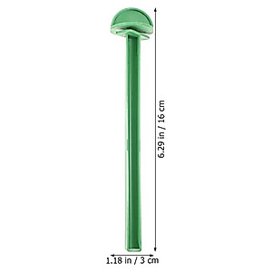 POPETPOP Bird Cage Perch Plastic Parrot Branch Stand Parrot Cage Hanging Toys for Small Conures Macaws Parakeets Parrots Love Birds Finches Green 10PCS