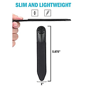 Universal Stylus Holder, [2-Pack] Nakedcellphone Sleeve Carrying Case Slot for Samsung Galaxy S-Pen Fold Pro - Adheres to Phone, Tablet, Z Fold 3, Z Fold 4, Z Fold 5, S21 Ultra 5G, Case, etc