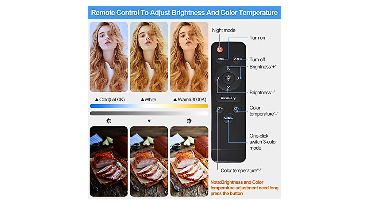 EMART Softbox Lighting Kit - 85W LED & Remote Control