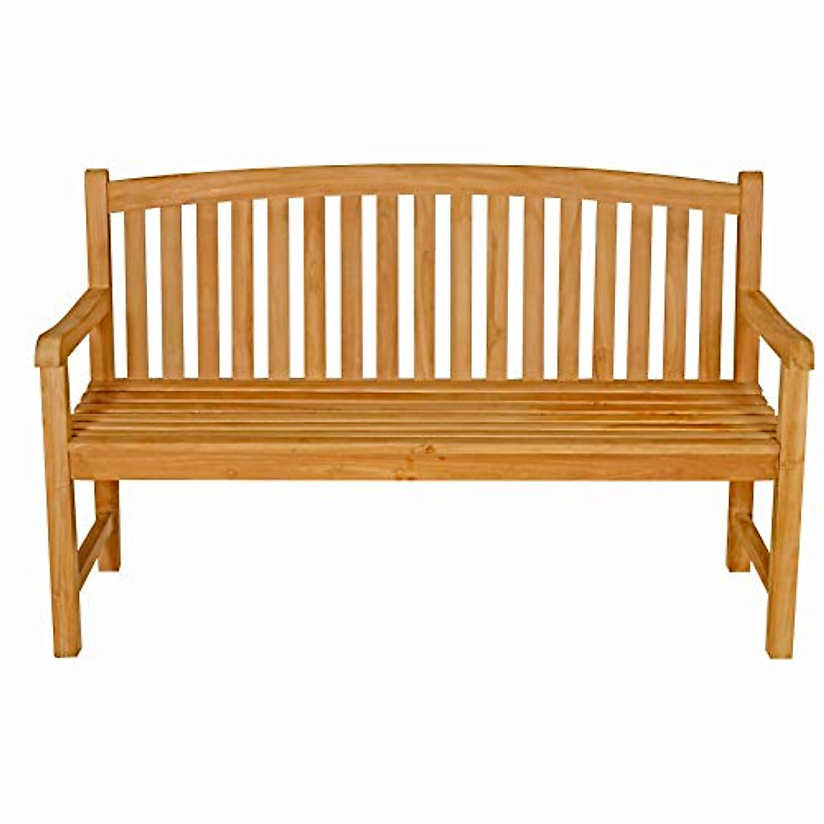 Seven Seas Teak Acapulco Teak Outdoor Patio Bench, 5 Foot Made from Solid Teak Wood