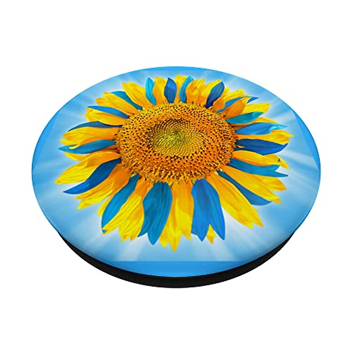 Ukrainian Sunflower Stand With Ukraine PopSockets Swappable PopGrip
