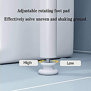 Cushion 3Tier Freestanding Bathroom Storage Cabinet, Over The Toilet Shelf Organizer, Adjustable Height Metal Rack, Bathroom Space Saver, Easy To Assembly Storage Shelves, For Bathroom, Kitchen(gold)