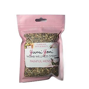 Yumi Yoni Womb Wellness Steams by Flambeaux | Single Use | .25 OZ | Try Our Yumi Steam Pot
