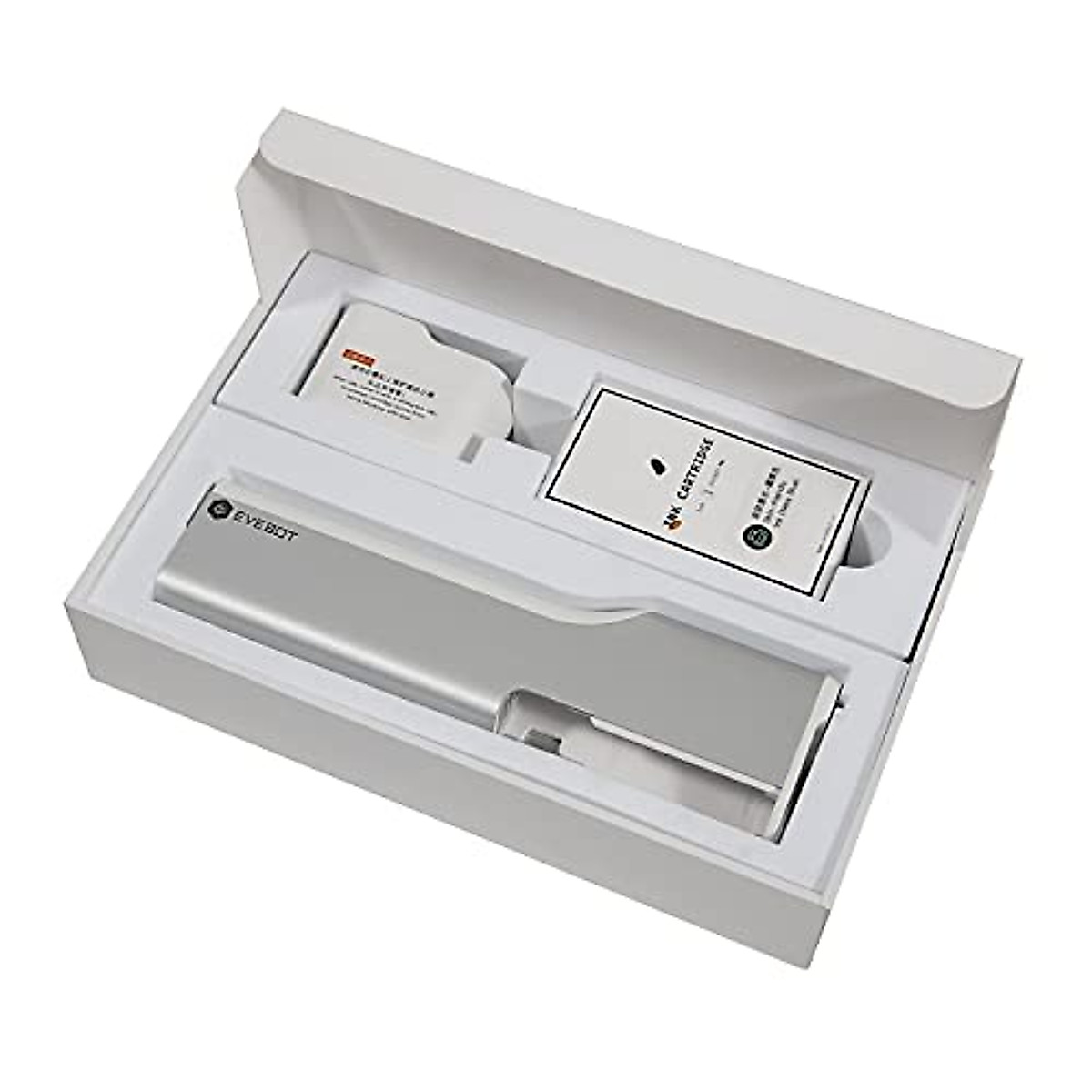 Inkjet Printer,Handheld Mini Inkjet Printer, Portable Inkjet Printer, Quick-Drying Waterproof Ink with Ink Cartridges, Cards, Clothes and Other Irregular Surface Printing(7.944inch)