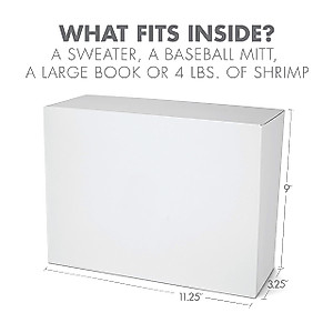 Prank-O Turn & Churn Gag Gift Empty Box, Birthday Gift Box, Wrap Your Real Present in a Convincing and Funny Fake Gift Box, Practical Joke for Birthday Presents, Holidays, Parties