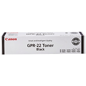 Canon GPR-22 0386B003AA ImageRunner 1018 1022 1023 1024 1025 Toner Cartridge (Black) in Retail Packaging