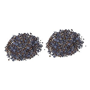TEHAUX 2000 PCS Nail Art gems Gemstones for Crafts Nail Diamonds Rhinestones Crystal Gemstone Beads Flatback gems Stones Rhinestones Flatback Crystal Beads for Necklace Making DIY Bead 3D