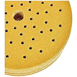 Bosch 2608621015 Pack of 50 Abrasive Discs for Sanding/Smoothing C470-150 mm, beige, 2608621019