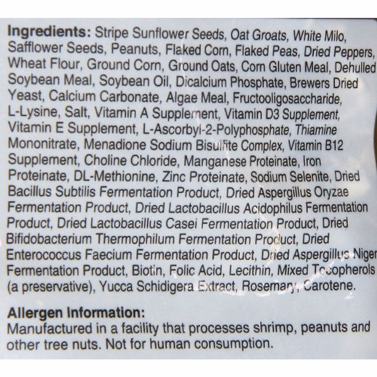 F.M.BROWN'S Encore Classic Natural Parrot Food, 4lb