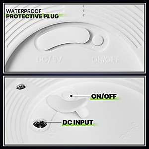 Magshion Color Changing LED Light Up Chair with Backrest Light Up Furniture Dining Chair, Rechargeable Pub Club Lounge Party Seat with Remote