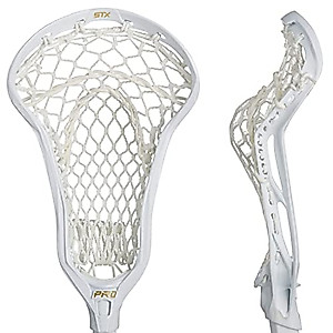 Lacrosse Unlimited STX Crux Pro with Crux Mesh 2.0 Women's Complete Stick (White)