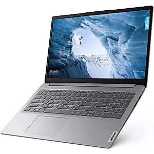 Lenovo 2023 Newest Ideapad 1i Laptop, 15.6 inch FHD Display, 10 Core Intel Core i5-1235U, 16GB RAM, 1TB SSD, Intel Iris Xe Graphics, Wi-Fi 6, Windows 11 Home, Cloud Grey, Bundle with JAWFOAL