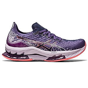 ASICS Women's Gel-Kinsei Blast Running Shoes, 8.5, Dusty Purple/Papaya