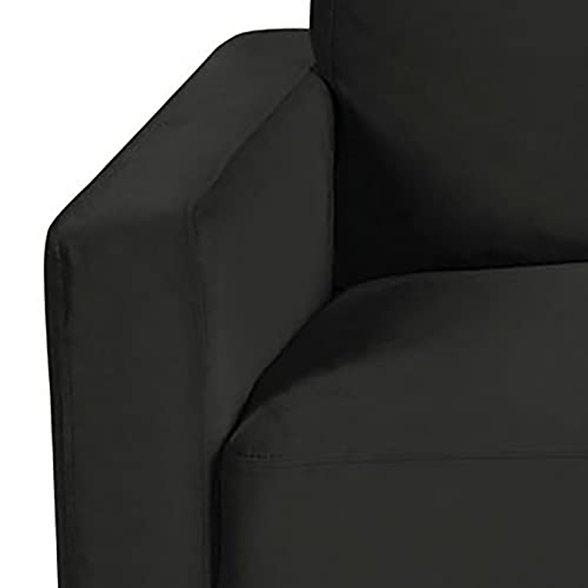 LifeStyle Solutions Morgan Loveseat, Black