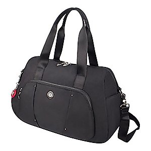 Beside U Toluca Duffel Satchel Bag, City Black