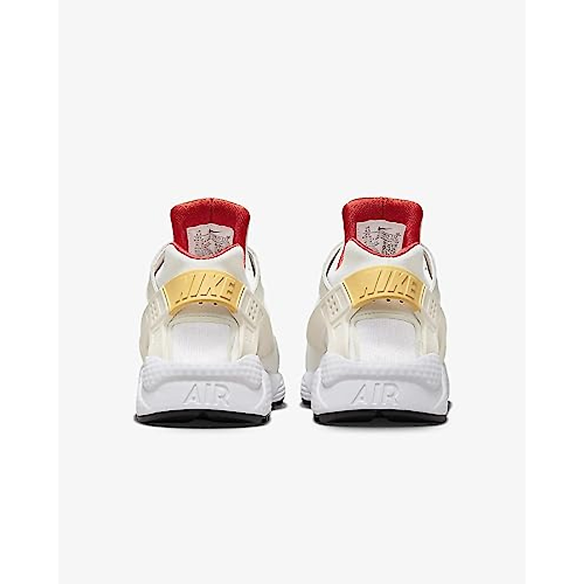 Women's AIR Huarache - Size 8.5 US - White/Green Topaz Gold