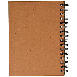 Strathmore Toned Sketch Spiral Paper Pad 5.5"X8.5"-Tan 50 Sheets -412500