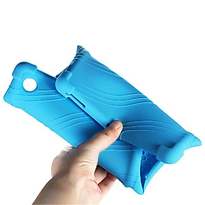 HminSen for Lenovo Tab M10 HD 2nd Gen Case 10.1 Inch 2020 (TB-X306F TB-X306X), Soft Silicone Stand Cover for New Barnes & Noble Nook 10 HD Tablet 2021 (Black)