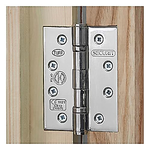 Trend Two-Part Skeleton Hinge Jig with Adjustable Blocks, Robust Carry Case & Guide Bush for Hinge Recess Cutting, Black, H/JIG/C