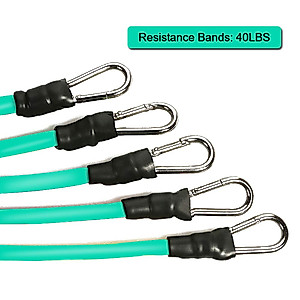 KIKIGOAL Volleyball Training Pass Rite Aid Resistance Band, Elastic Volleyball Resistance Belt Set for for Agility Training, Practicing Serving, Arm Swing Passing