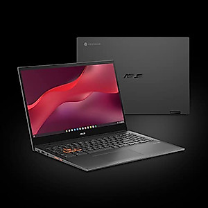 ASUS Chromebook Vibe C55 Flip, Cloud Gaming Laptop, 15.6" Full HD 144 Hz Touch Display, Intel Core i5-1135G7 Processor, 256GB SSD, 16GB RAM, ChromeOS, Mineral Gray, CX5501FEA-DH566T