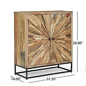 Christopher Knight Home CABINETS, Natural, Black