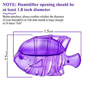 Replacement Humidifier Tank Cleaner for WARM/COOL Mist Humidifiers/Drop/Droplet/Adorable/Tanks and Fish Tanks - 12 Pack