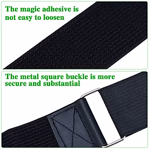 3 Set Floating Water Mat Straps with Pad Protectors, Floating Water Pad Straps Reusable Securing Straps for Storing Mats Up to 18 Feet Long or Shorter, Floating Mat Accessories, Storage Straps
