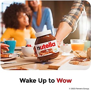 Nutella and Nutella & GO! Bundle, Hazelnut Spread with Cocoa Jar and Snack Packs with Breadsticks, 35.3 oz Jar​ and 4-Pack