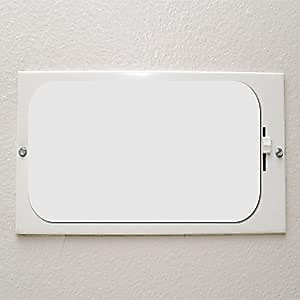 VIBE INK Blank Magnet Sheet 24" Wide - 30 mil Thickness Flexible, Printable, White Vinyl Surface - Safe on Vehicles, Cuts Easily for DIY Craft Projects (10 Ft. Roll)