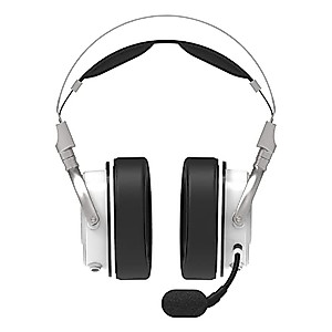 VZR Model One Gaming Headset – 3D Audio for First-Person Shooter/FPS Gaming, Patented CrossWave™ Spatial Audio, Removable Noise-Canceling Mic, 3.5mm Wired, Ultra Low Latency, All Day Comfort